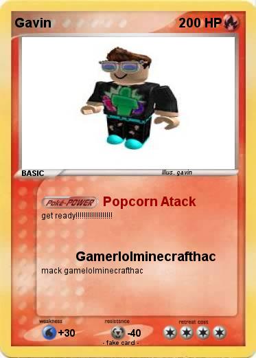 Pokémon Gavin 344 344 - Popcorn Atack - My Pokemon Card