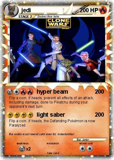 Pokémon jedi 258 258 - hyper beam - My Pokemon Card