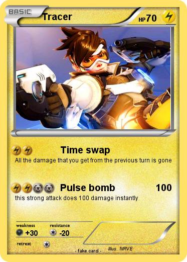 Pokémon Tracer 71 71 - Time swap - My Pokemon Card