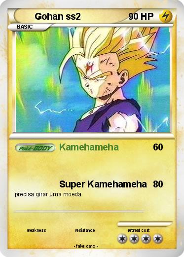 Pokémon Gohan ss2 17 17 - Kamehameha - My Pokemon Card