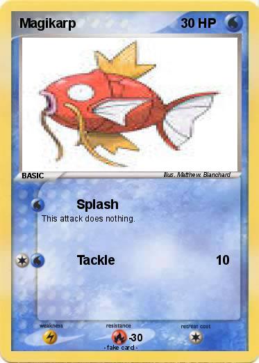 Pokémon Magikarp 963 963 - Splash - My Pokemon Card