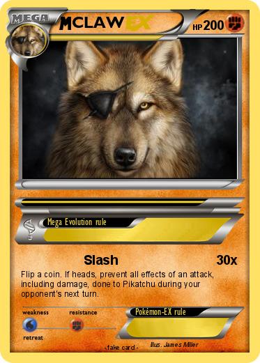 Pokémon CLAW 124 124 - Slash - My Pokemon Card