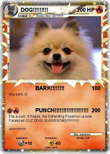 Pokémon DOG 1084 1084 - BARK!!!!!!!! - My Pokemon Card