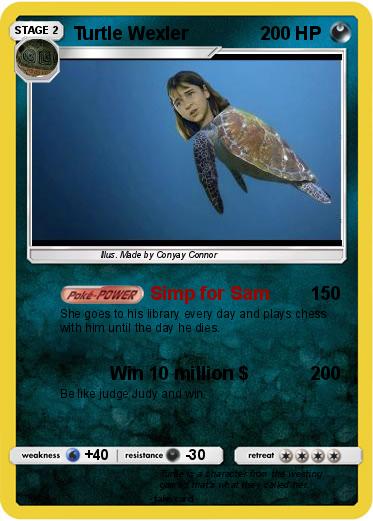 Pokémon Turtle Wexler 19 19 - Simp for Sam - My Pokemon Card