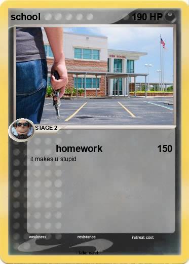 Pokémon school 257 257 - homework - My Pokemon Card
