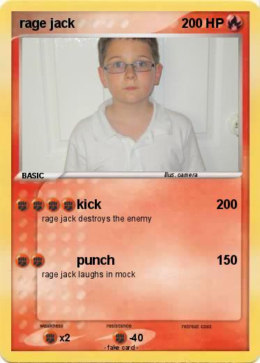 Pokémon rage jack - kick - My Pokemon Card