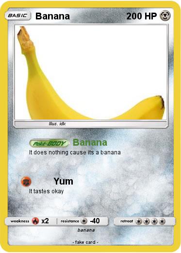 Pokémon Banana 1134 1134 - Banana - My Pokemon Card