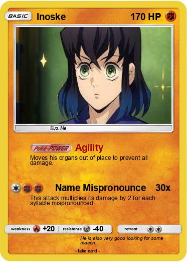 Pokémon Inoske 3 3 - Agility - My Pokemon Card