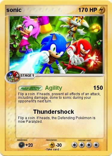 Pokémon sonic 11032 11032 - Agility - My Pokemon Card