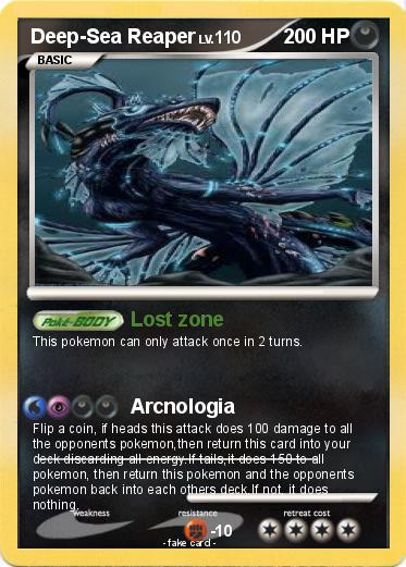 Pokémon Deep Sea Reaper - Lost zone - My Pokemon Card