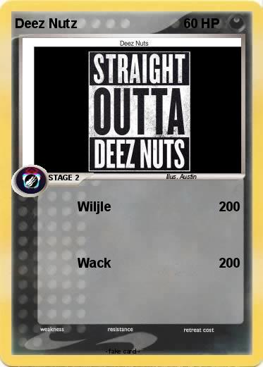 Pokémon Deez Nutz 147 147 - Wiljle - My Pokemon Card