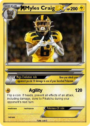 Pokémon Myles Craig - Agility - My Pokemon Card