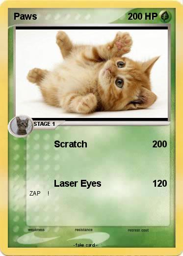 Pokémon Paws 36 36 - Scratch - My Pokemon Card