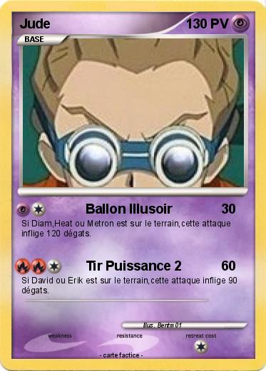 Pokémon Jude 179 179 - Ballon Illusoir - Ma carte Pokémon