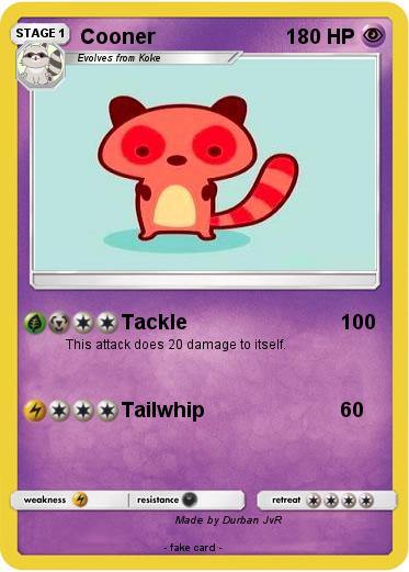 Pokémon Cooner 2 2 - Tackle - My Pokemon Card