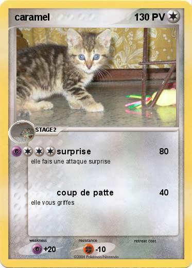 Pokémon caramel 30 30 - surprise - Ma carte Pokémon
