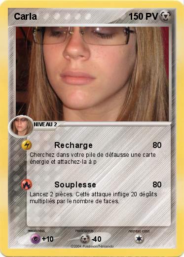 Pokémon Carla - Recharge - Ma carte Pokémon