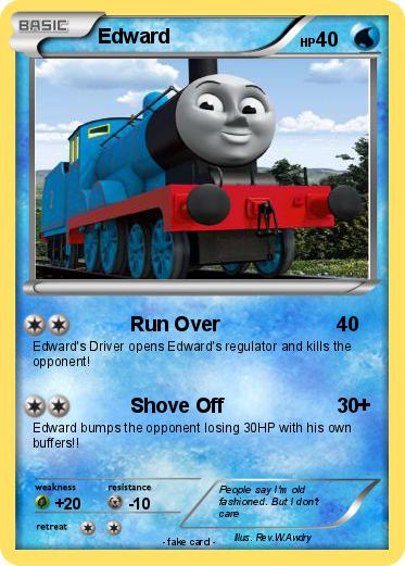 Pokémon Edward 676 676 - Run Over - My Pokemon Card