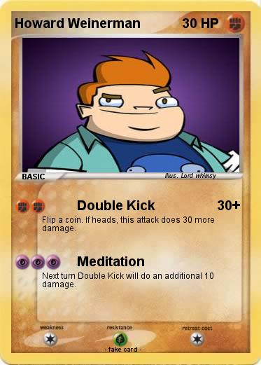 Pokémon Howard Weinerman - Double Kick - My Pokemon Card