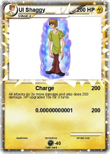 Pokémon UI Shaggy 12 12 - Charge - My Pokemon Card