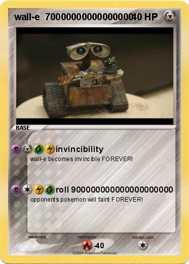 Pokémon wall e 70000000000000000 70000000000000000 - invincibility - My ...
