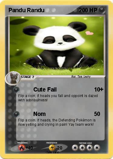 Pokémon Pandu Randu - Cute Fail - My Pokemon Card