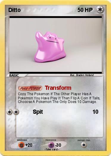 Pokémon Ditto 151 151 - Transform - My Pokemon Card
