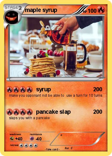 Pokémon maple syrup 2 2 - syrup - My Pokemon Card
