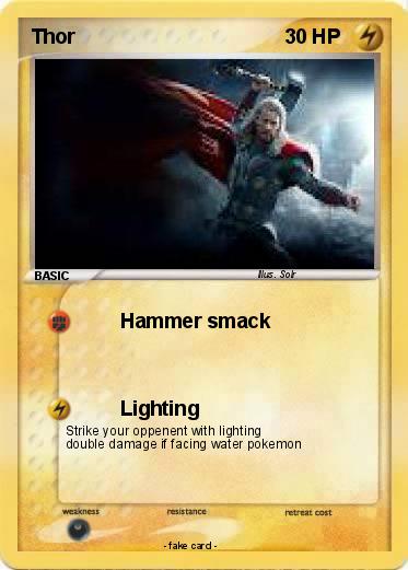 Pokémon Thor 660 660 - Hammer smack - My Pokemon Card