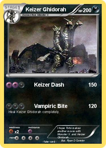 Pokémon Keizer Ghidorah 22 22 - Keizer Dash - My Pokemon Card