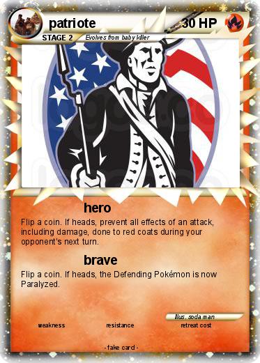 Pokémon patriote - hero - My Pokemon Card