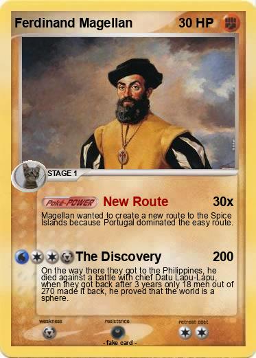 Pokémon Ferdinand Magellan 70 70 - New Route - My Pokemon Card