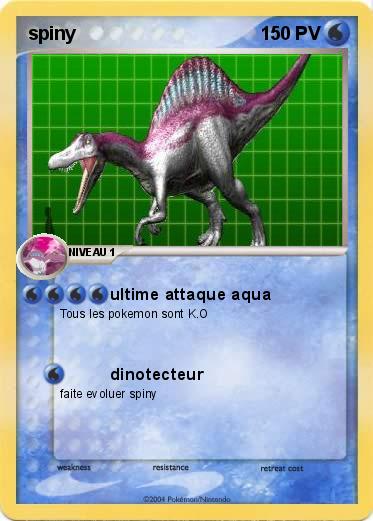 Pokémon spiny 7 7 - ultime attaque aqua - Ma carte Pokémon