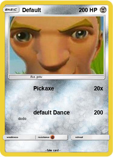 Pokémon Default 323 323 - Pickaxe - My Pokemon Card