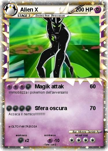 Pokémon Alien X 17 17 - Magik attak - My Pokemon Card
