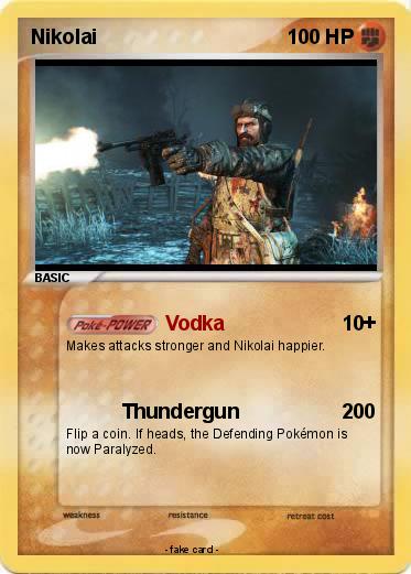Pokémon Nikolai 148 148 - Vodka - My Pokemon Card