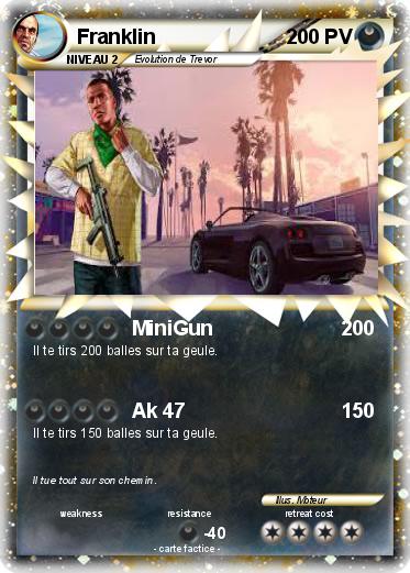 Pokémon Franklin 57 57 - MiniGun - Ma carte Pokémon