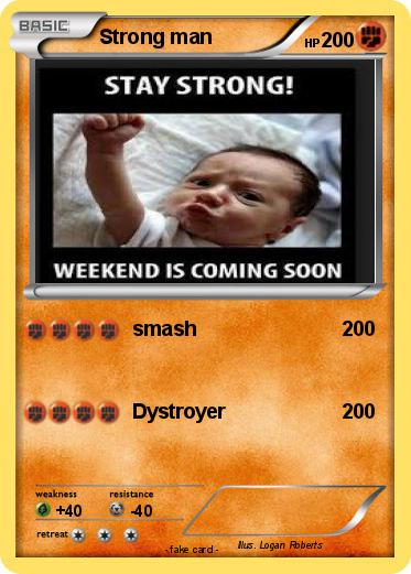Pokémon Strong man 20 20 - smash - My Pokemon Card