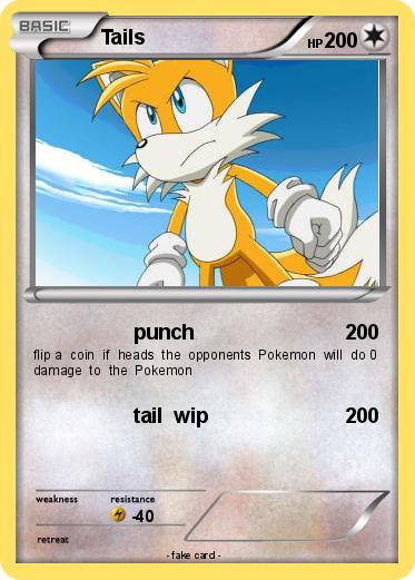 Pokémon Tails 1184 1184 - punch - My Pokemon Card