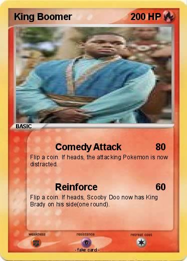 Pokémon King Boomer - Comedy Attack - My Pokemon Card