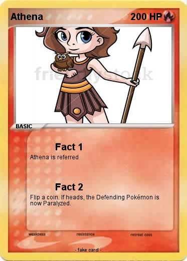 Pokémon Athena 250 250 - Fact 1 - My Pokemon Card