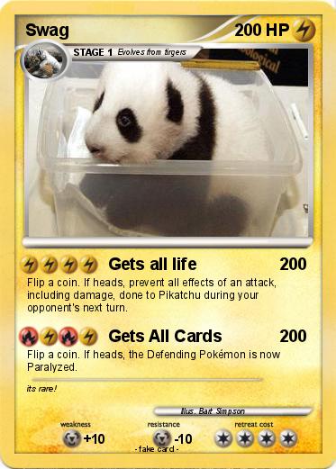Pokémon Swag 168 168 - Gets all life - My Pokemon Card