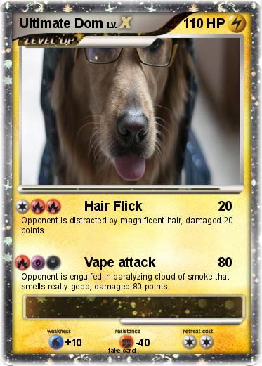 Pokémon Ultimate Dom - Hair Flick - My Pokemon Card