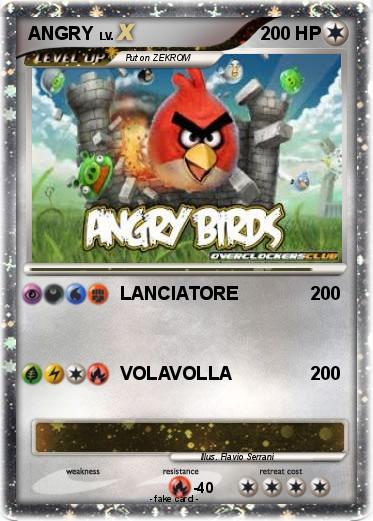 Pokémon ANGRY 1967 1967 - LANCIATORE - My Pokemon Card