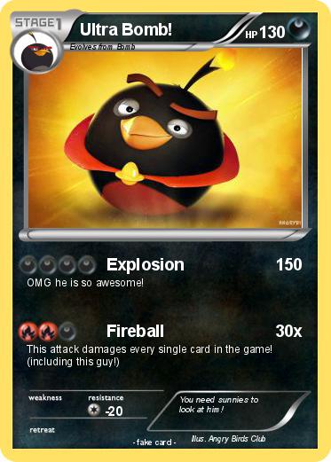 Pokémon Ultra Bomb - Explosion - My Pokemon Card