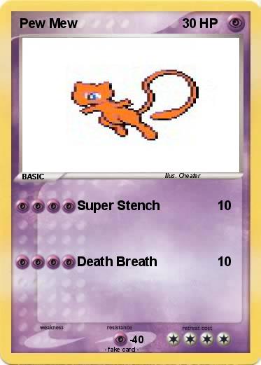 Pokémon Pew Mew - Super Stench - My Pokemon Card