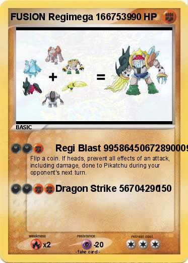 Pokémon FUSION Regimega 1667539 1667539 - Regi Blast 995864506728900099 ...