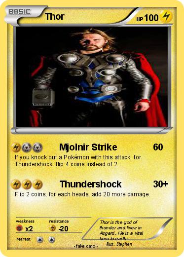 Pokémon Thor 538 538 - Mjolnir Strike - My Pokemon Card