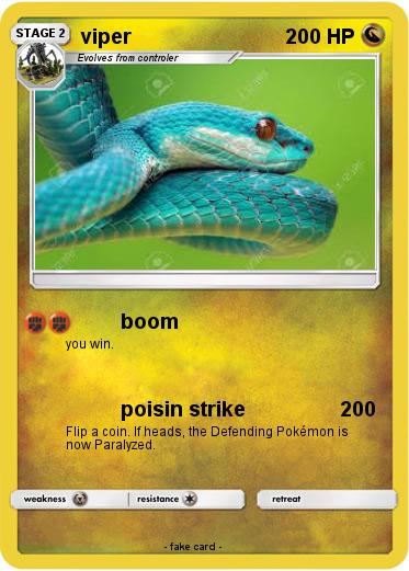 Pokémon viper 230 230 - boom - My Pokemon Card