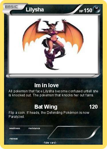 Pokémon Lilysha 1 1 - Im in love - My Pokemon Card